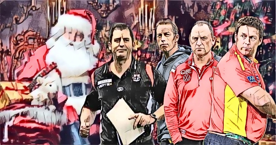 AFL Christmas Letters from Santa - The Mongrel Punt