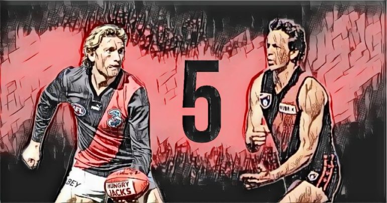 Essendon By The Numbers - Number 5 - The Mongrel Punt