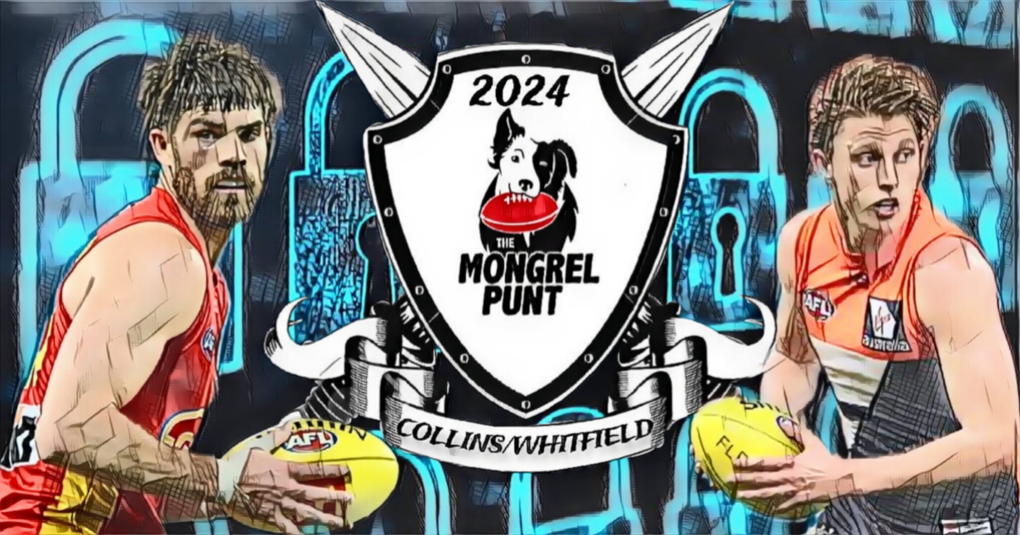 2024 Mongrel Punt Defensive Player of the Year - Sam Collins and Lachie Whitfield - The Mongrel Punt